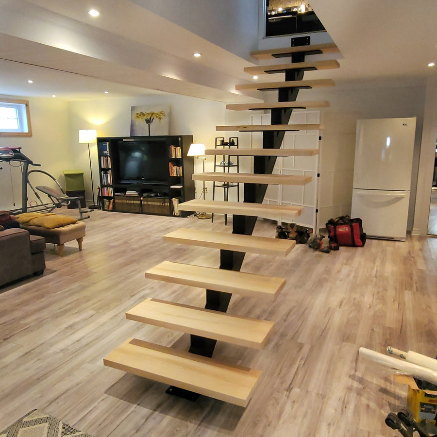 Escalier limon central – Ça Marche