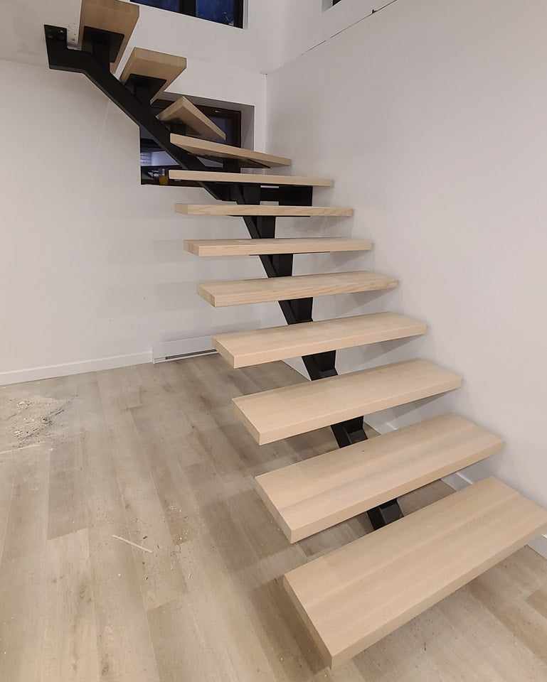 Escalier limon central – Ça Marche