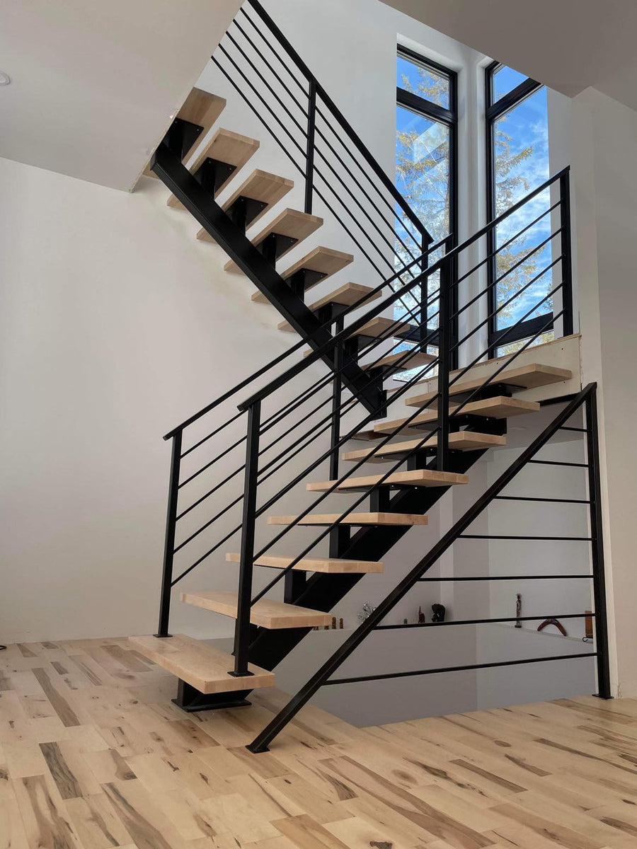 Escalier limon central – Ça Marche