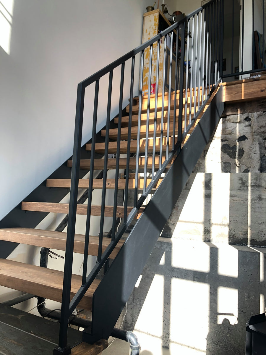 Escalier limon avec rampes – Ça Marche